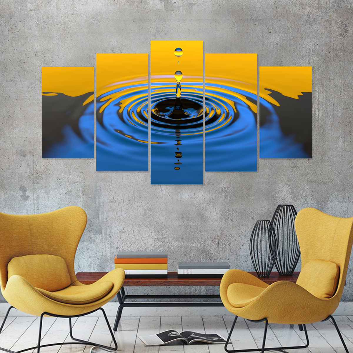 Tranquil Water Drop Canvas – Cool Tees & Things